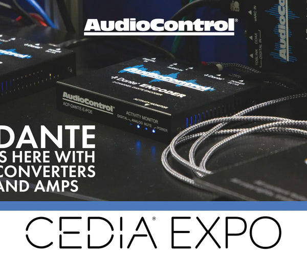 CEDIA 2024: A Closer Look - Dante is Here with Converters and Amps – AVPro Global