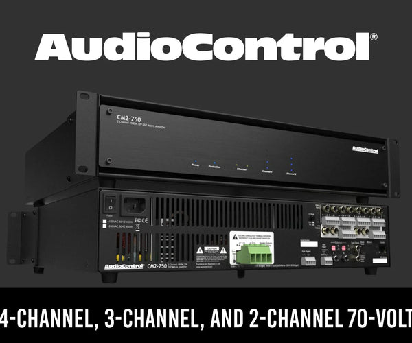 AudioControl Redefines the Performance of the 70-Volt Amplifier Catego ...