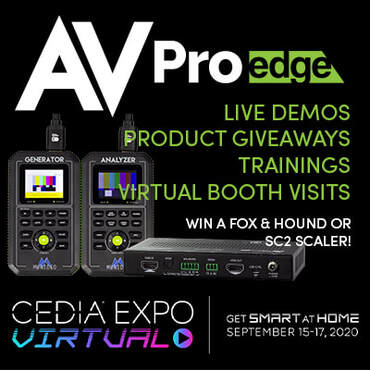 GEARING UP FOR CEDIA VIRTUAL 2020 – AVPro Global