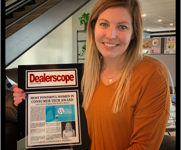 DANIELLE KANTACK WINS MOST POWERFUL WOMEN IN TECH AWARD – AVPro Global
