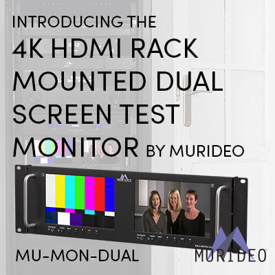 Murideo Launches 4K Dual Screen Rack Mounted Test Monitor – AVPro Global