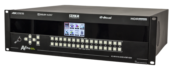 A MATRIX SWITCH CUSTOM FIT TO YOUR NEEDS - ISE 2020 DEMO – AVPro Global