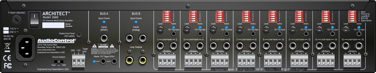 AudioControl - Multi-Zone Amplifiers – AVPro Edge