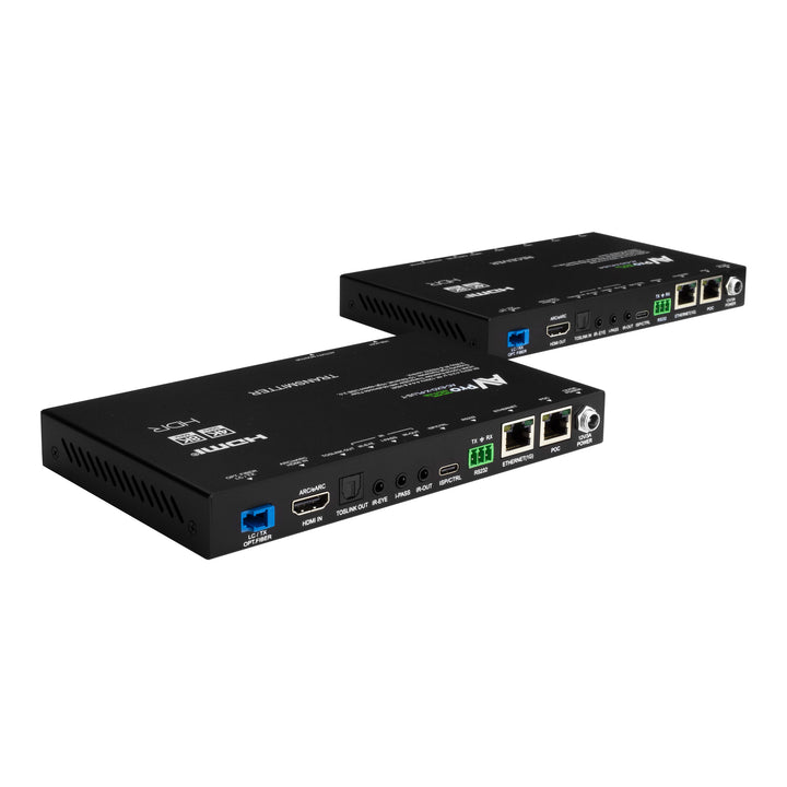 48 Gbps 8K Fiber Optic Extender Kit with Ethernet – AVPro Global