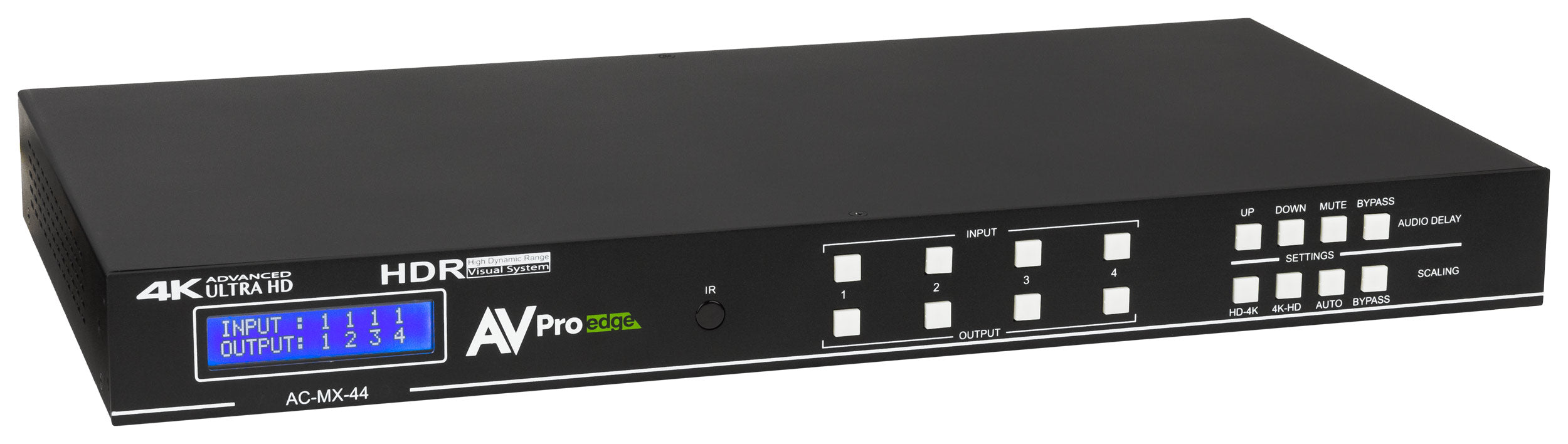 18Gbps 4x4 HDMI Matrix Switch – AVPro Global