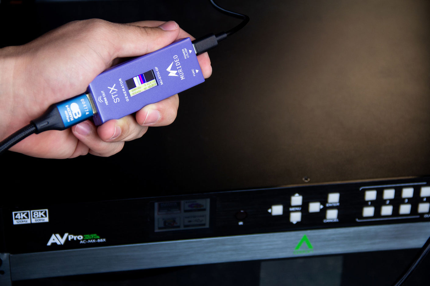 STIX Test Signal Generator (Female) – AVPro Global